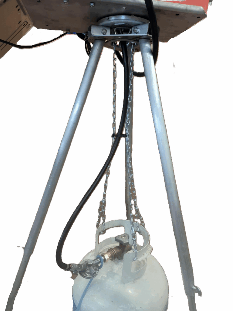 Margo Electra Rotating Tripod - Margo Supplies - Scare Cannons